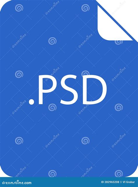 File Format Flat Icon Set Document Signs Vector Stock Illustration