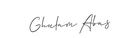 90 Ghulam Abas Name Signature Style Ideas Ultimate Online Autograph