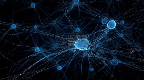 大脑中神经元图片素材 正版创意图片600185125 摄图网
