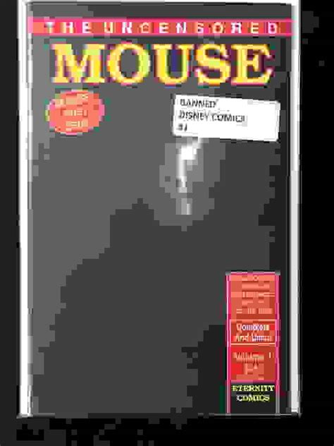 The Uncensored Mouse No1 Banned Disney Comic Auction