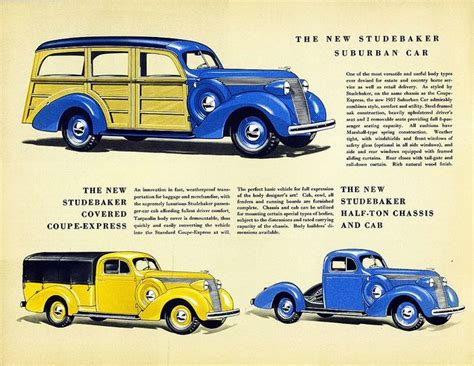 1937 Studebaker Suburban Car