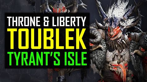 Throne And Liberty Tyrant S Isle Boss Fight Level 50 YouTube