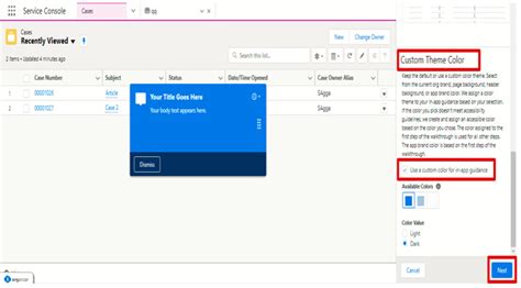 Introduction To Salesforce Lightning In App Guidance Appycrown Blog