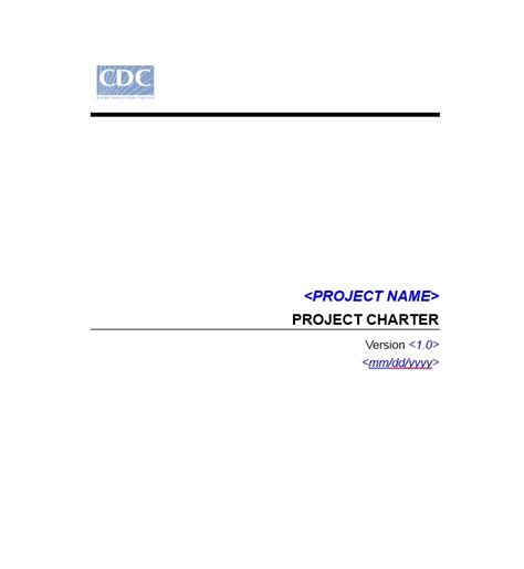Project Charter Templates Samples Excel Word TemplateArchive