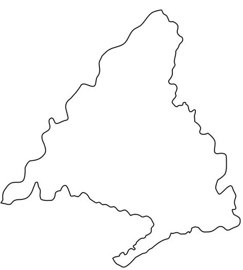 Mapa De Comunidad De Madrid Mapa