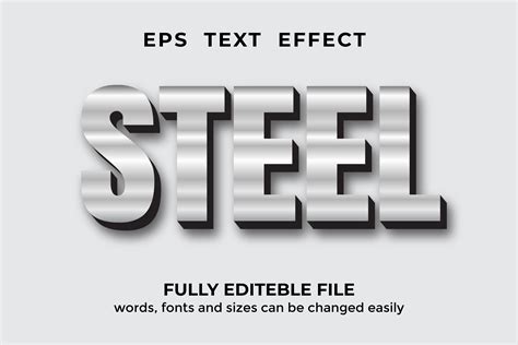 3d Style Editable Vector Text Effect Graphic By Atikartist56 · Creative