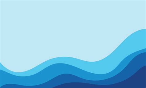 Wave Blue Background Vector Wallpaper Masterbundles