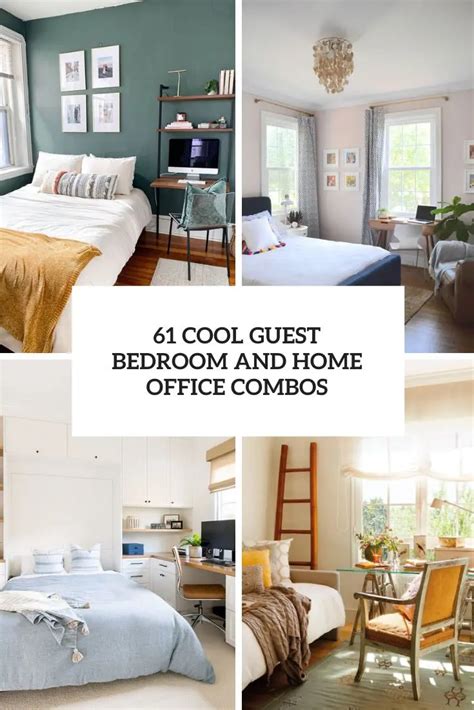 61 Guest Bedroom Office Combo Dual Function Design Hacks