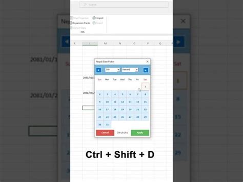 Preview Nepali Datepicker In Microsoft Excel Np Posted On The Topic Linkedin