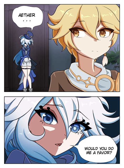Furina And Aether Rgenshinimpact
