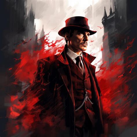 Premium Photo The Enigma Of Sherlock Holmes Unraveling The Red Tower