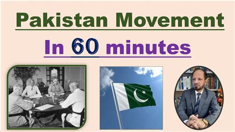 Pakistan Movement In 60 Minutes Lecture In CSS PMS Class YouTube