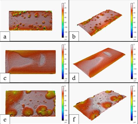 5 Topographical Analysis By Optical Profilometry Of Specimens After Download Scientific