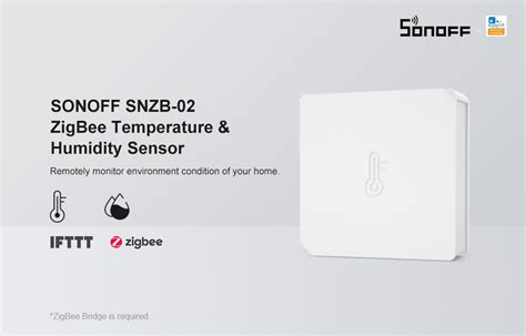 SONOFF SNZB ZigBee Temperature And Humidity Sensor