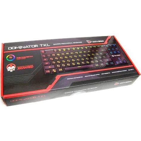 USB Клавиатура механическая QCyber Dominator TKL