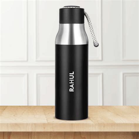 Borosil Aquasoul Personalise 600 Ml Flask Water Bottle Pack Of 1 Steel