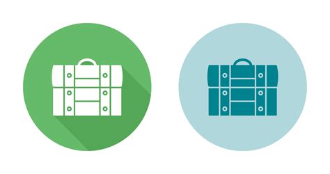 Treasure Chest Vector Icon Vector Art At Vecteezy