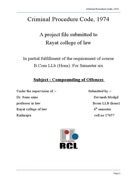 Criminal Procedure Code Pdf Crimes Crime And Violence