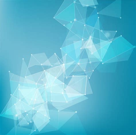 Abstract Mesh Network Background For Technology Business Concept