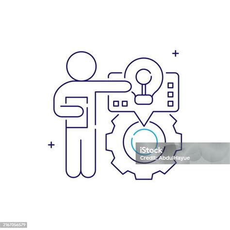 Task Prioritization Vector Graphic Icon Design With Editable Stroke Stock Illustration