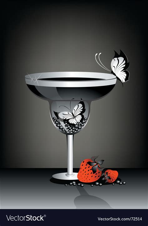 Cocktail Royalty Free Vector Image Vectorstock