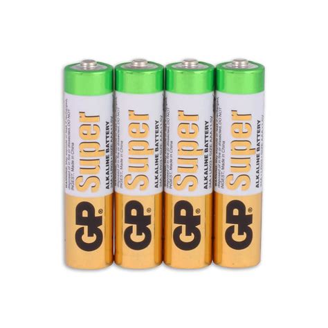 GP Super alkaline AAA-batterijen 4PK - Artsloten.nl