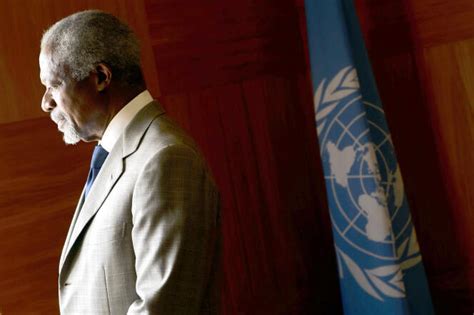 Mort de Kofi Annan les dates marquantes de sa carrière à lONU