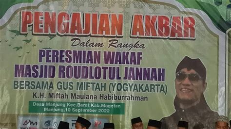 Live Gus Miftah Terbaru Hari Ini Barat Magetan YouTube