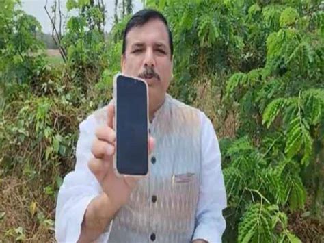 Aap Leader Sanjay Singh Claims Ed Wrote Letter To Me And Said His Name