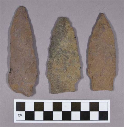 Chipped Stone Projectile Points Lanceolate And Stemmed Objects Chipped Stone Projectile Points Lanceolate And Stemmed Objects