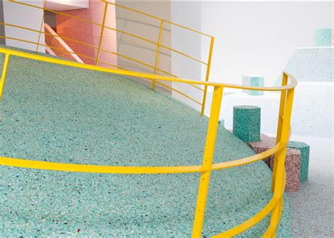 Assembles Brutalist Playground Is A Climbable Landscape