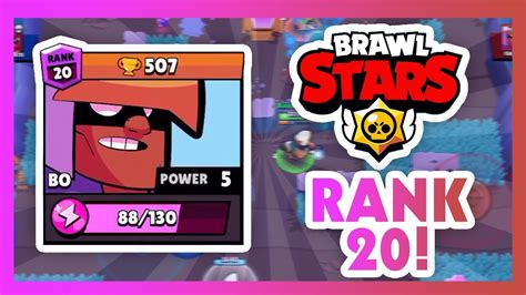 Prvi Brawler Na Rank 20 Bo Brawl Stars Youtube