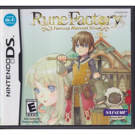 Rune Factory A Fantasy Harvest Moon Usa Cib Ds Cib