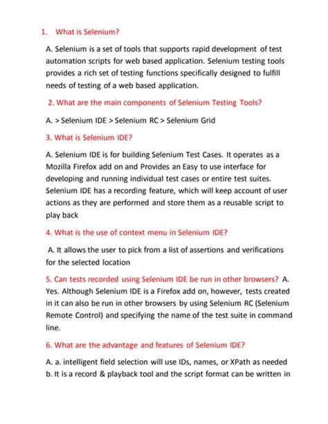 Introduction To Selenium Pptx Browsers Computer Software And