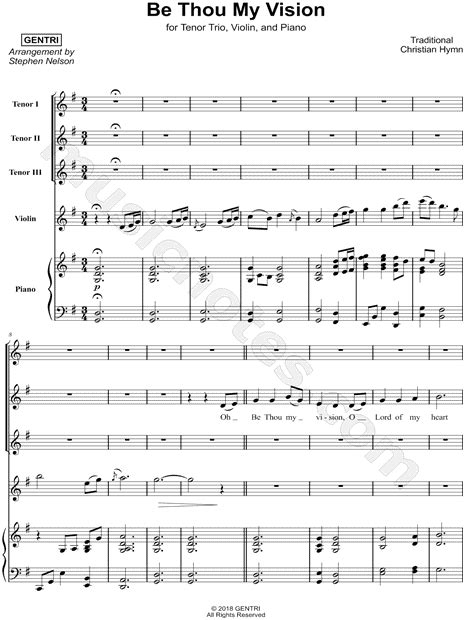 Gentri Feat Rob Landes Be Thou My Vision Vocal Trio Violin And Piano
