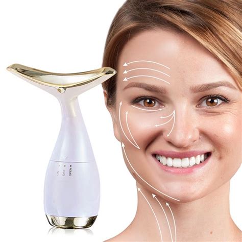 Ultrasonic Face Beauty Device Electronic Rejuvenation Facial Neck