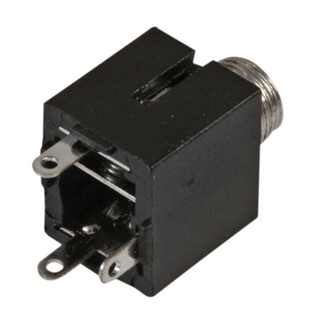35mm Stereo Panel Jack Socket Solder Tags In 2024 Stereo Sockets