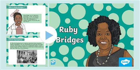 Ruby Bridges Powerpoint Teacher Made Twinkl