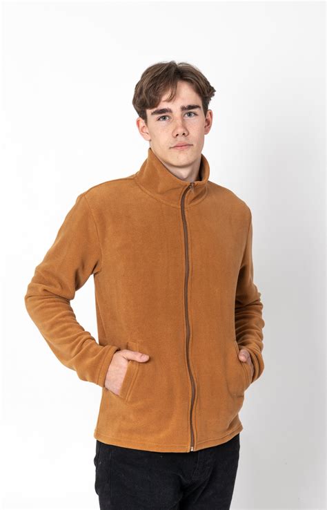 Гірчична флісова кофта унісекс Tvoepolo