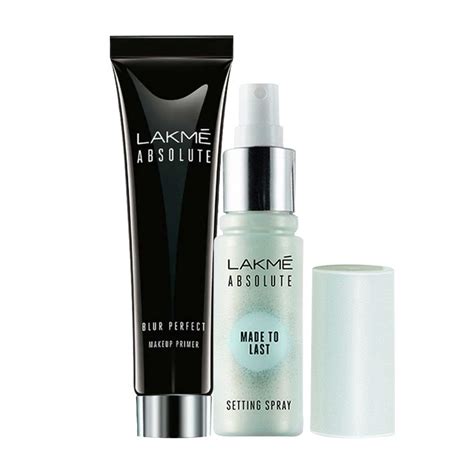 Buy Lakme Absolute Made To Last Setting Spray And Blur Perfect Makeup