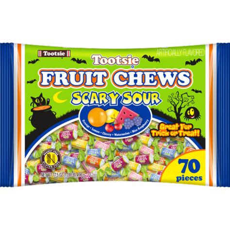 Tootsie® Scary Fruit Sour Chews Assorted Bag 70 Ct 175 Oz Kroger