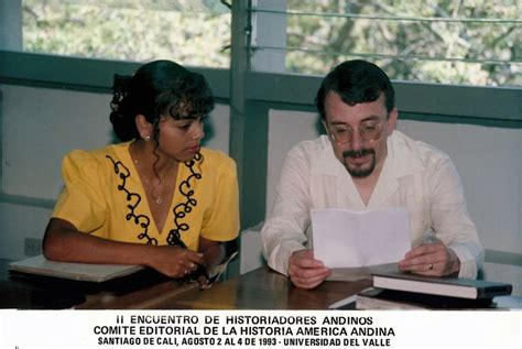 Con Isabel Cristina Bermúdez Segundo Encuentro De Historiadores