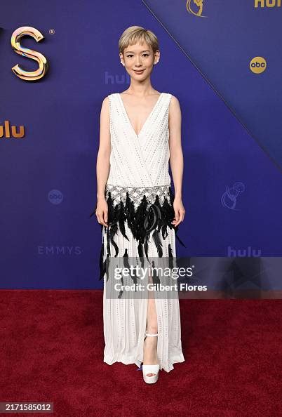 Moeka Hoshi At The 76th Primetime Emmy Awards Held At Peacock Theater