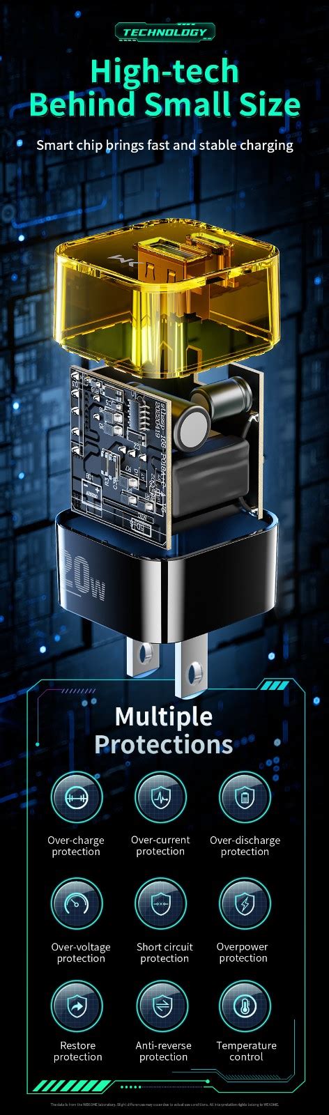 Wekome Wp U149 Charger Wekome