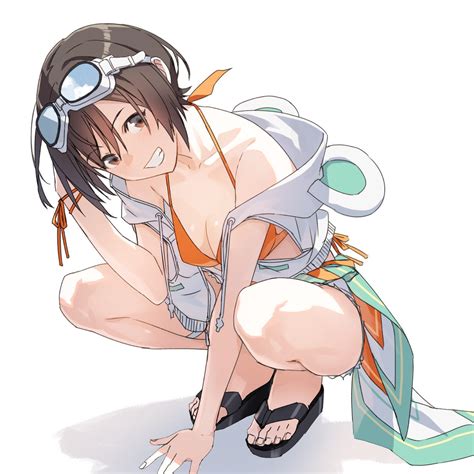 Yuffie Kisaragi And Yuffie Kisaragi Final Fantasy And 2 More Drawn By