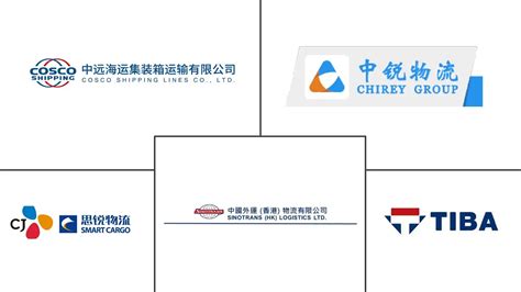 중국 프로젝트 물류 회사 상위 회사 목록