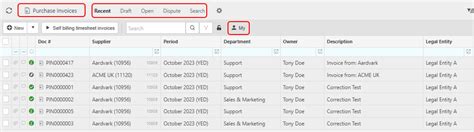Purchase Invoices Iplicit