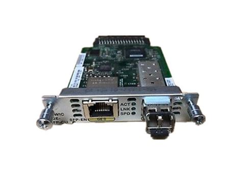 Ehwic 1ge Sfp Cu Cisco Ehwic Card Ehwic Wan Interface Card 1 X Sfp Slots