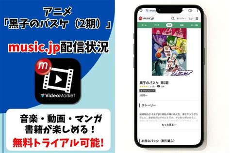 アニメ｜黒子のバスケ（2期）の動画を全話無料で視聴できる配信サイト アニメ！アニメ！vod比較
