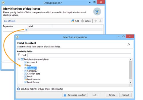 Deduplication Adobe Campaign